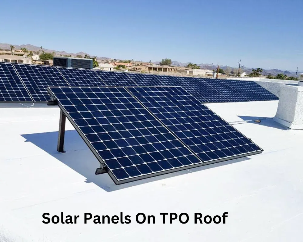 Solar Panels On TPO Roof